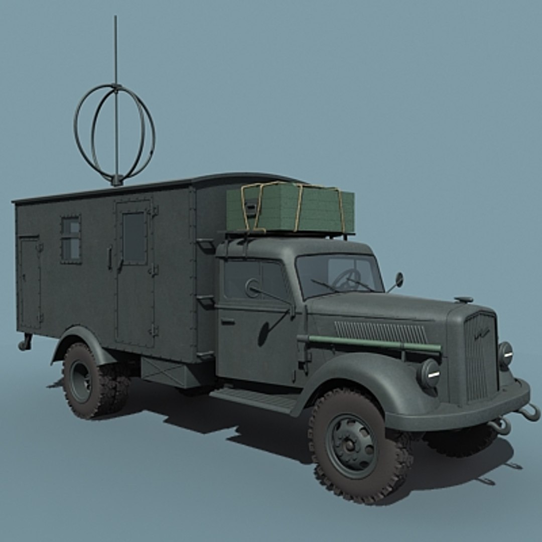 3d 3ds Opel Blitz