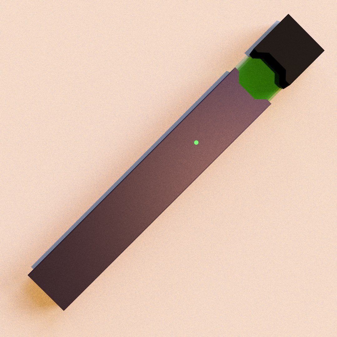 Juul E-cig 3D Model - TurboSquid 1301448