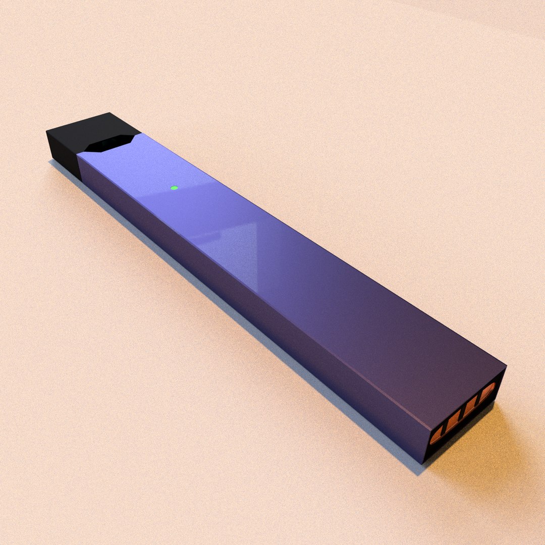 Juul E-cig 3D Model - TurboSquid 1301448