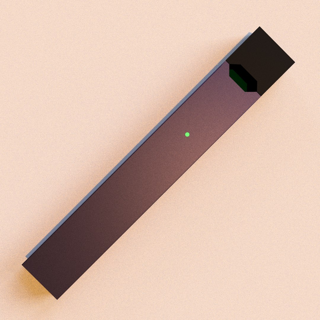 Juul E-cig 3D Model - TurboSquid 1301448