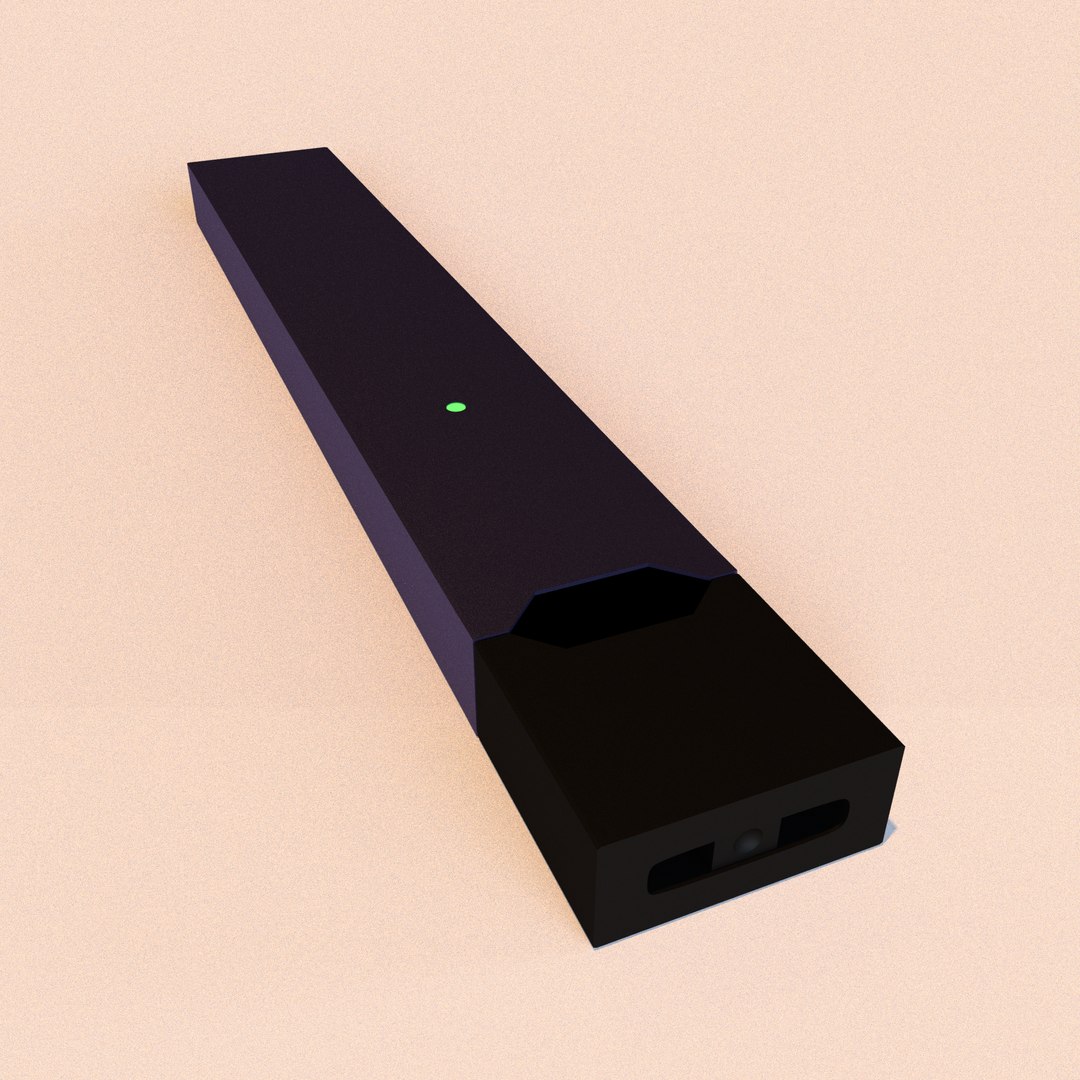 Juul E-cig 3D Model - TurboSquid 1301448