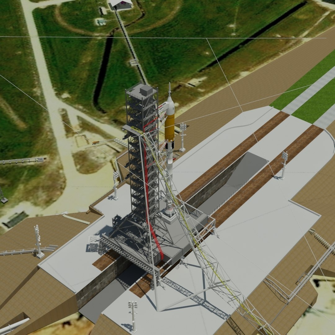 Ares Launch 3d Model