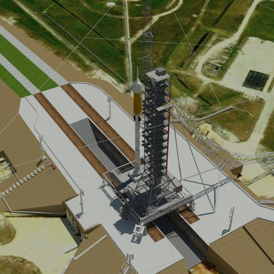 Ares Launch 3d Model