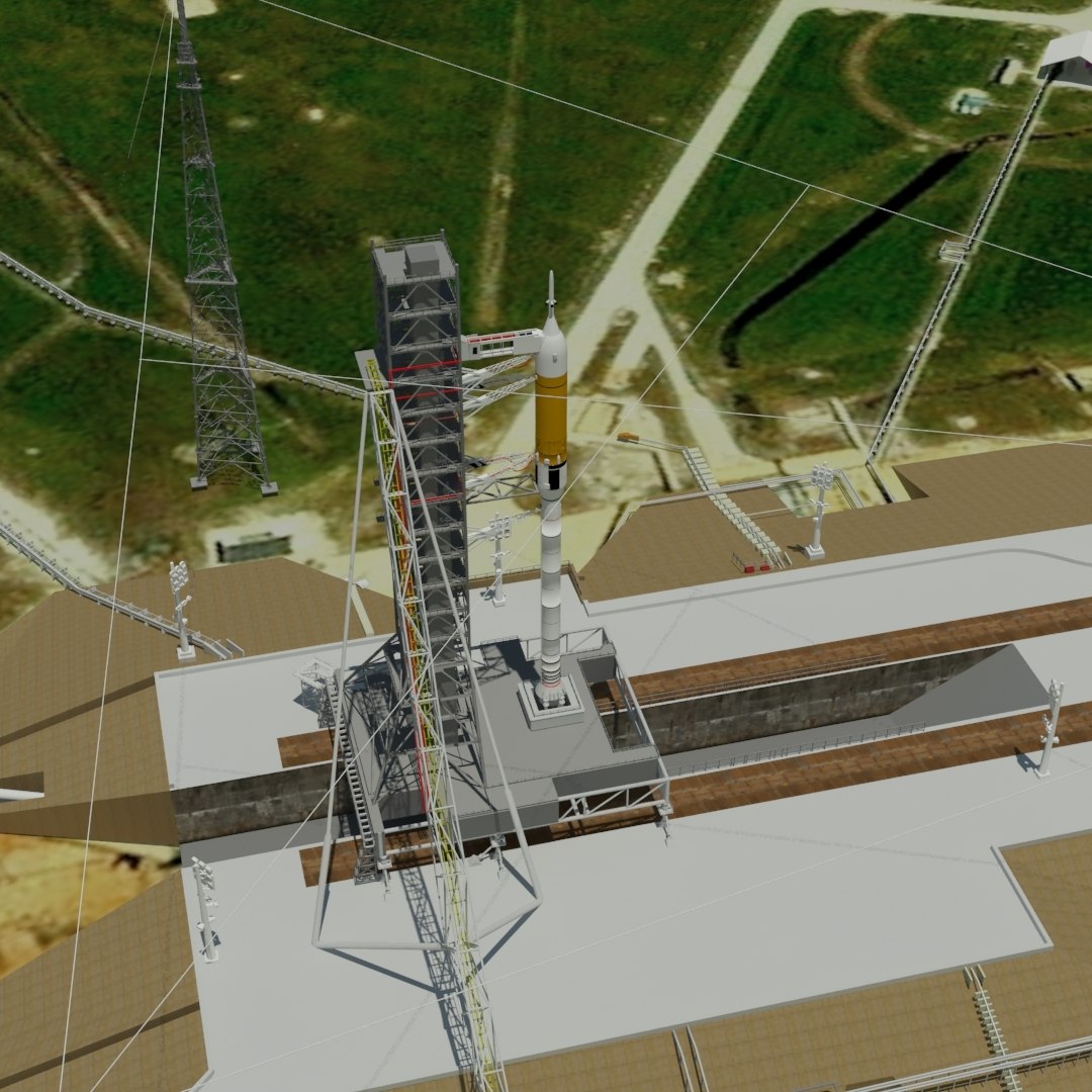 Ares Launch 3d Model