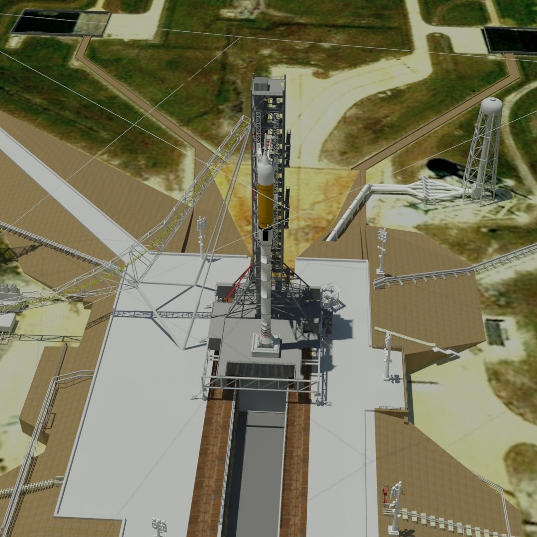 Ares Launch 3d Model