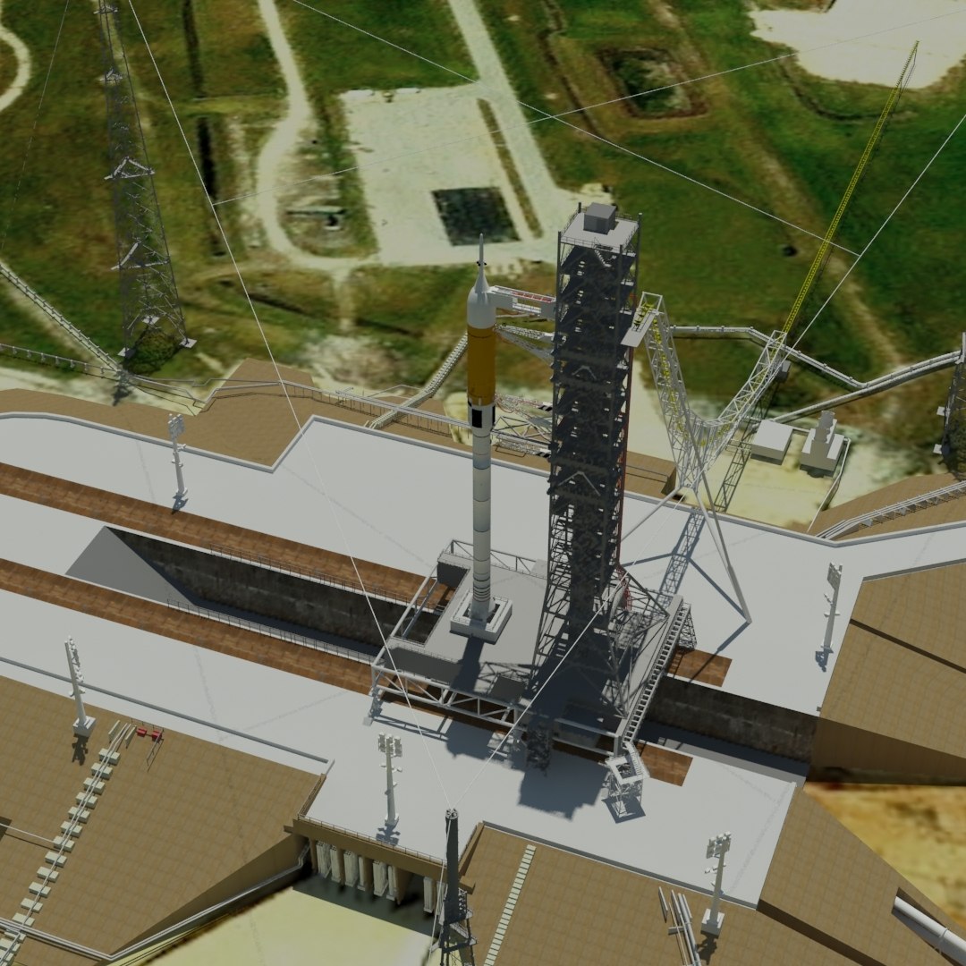 Ares Launch 3d Model