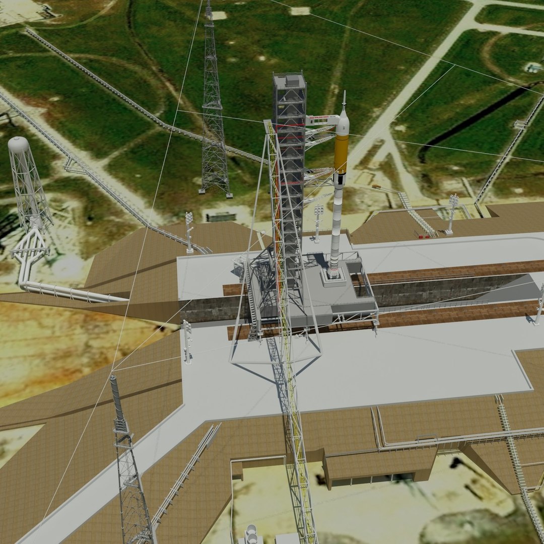 Ares Launch 3d Model