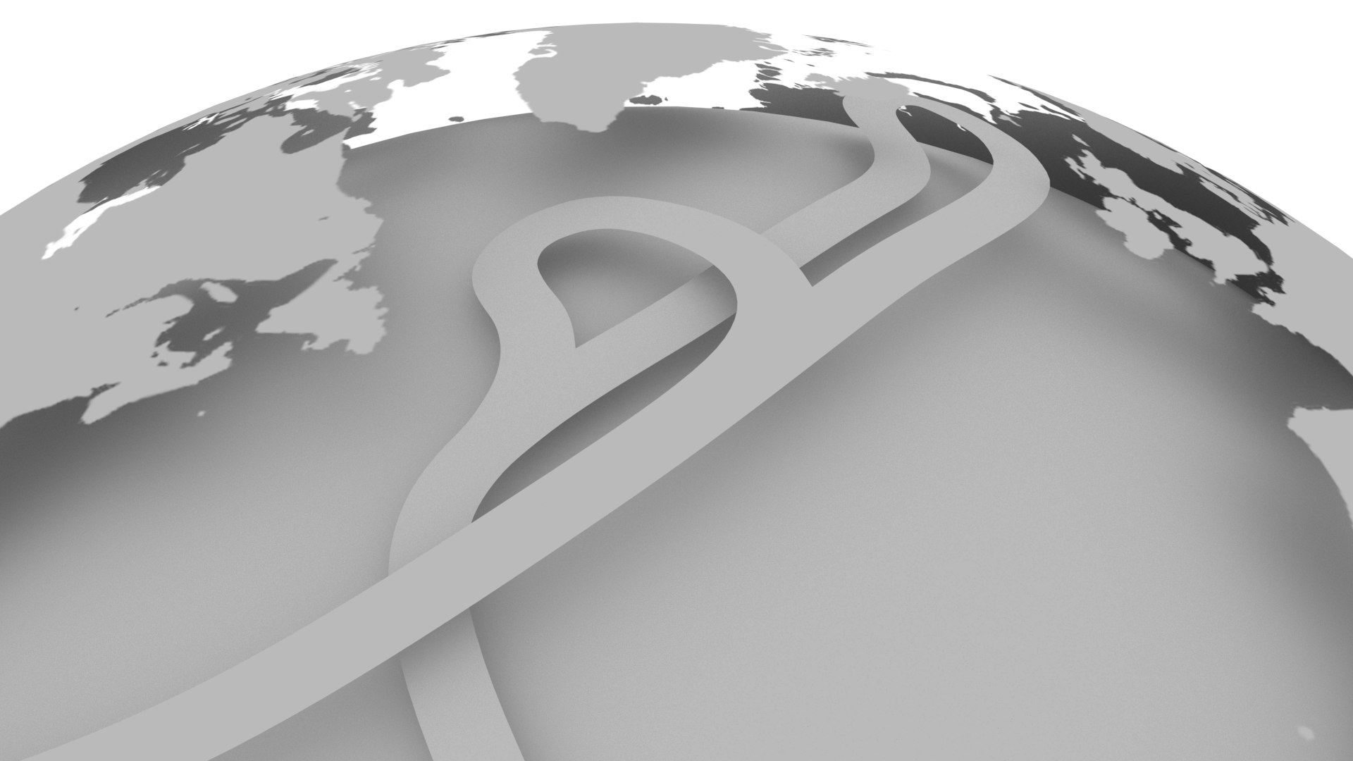 3D Thermohaline Circulation - Animated Arrows - TurboSquid 2268620