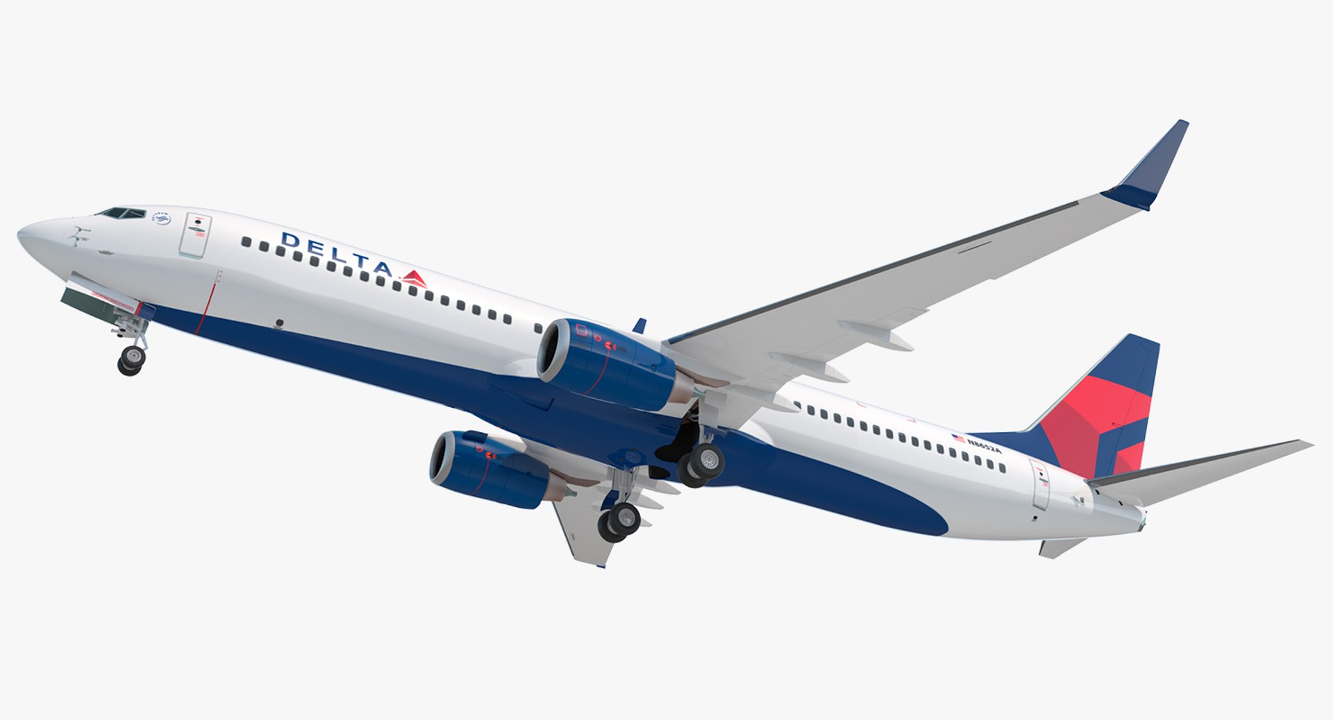 Boeing 737-900 delta air lines 3D model - TurboSquid 1159519