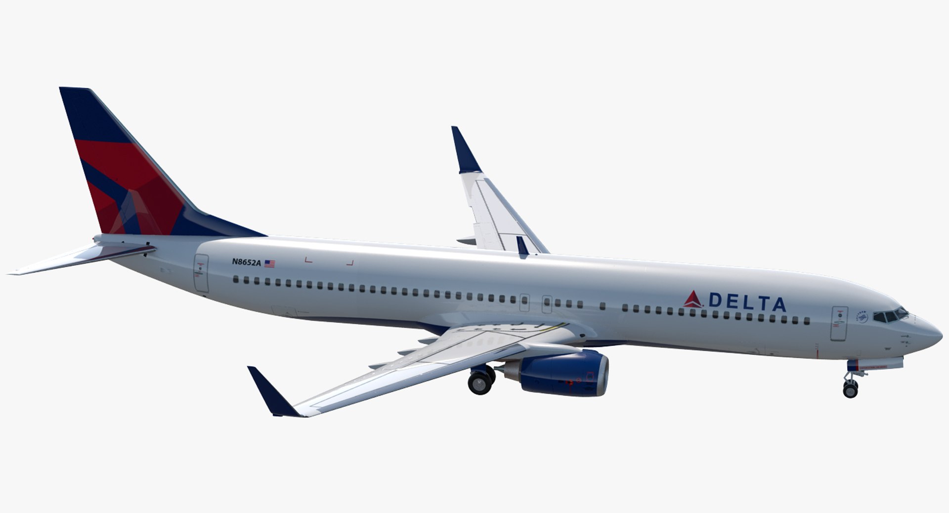 Boeing 737-900 delta air lines 3D model - TurboSquid 1159519