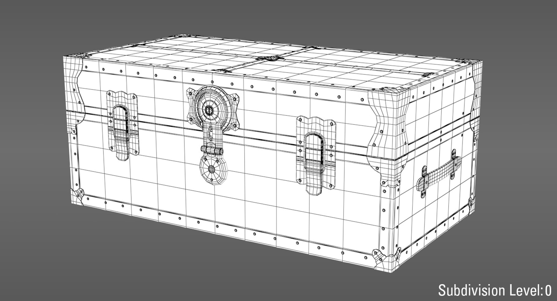 Vintage Trunk 3D Model - TurboSquid 1269064