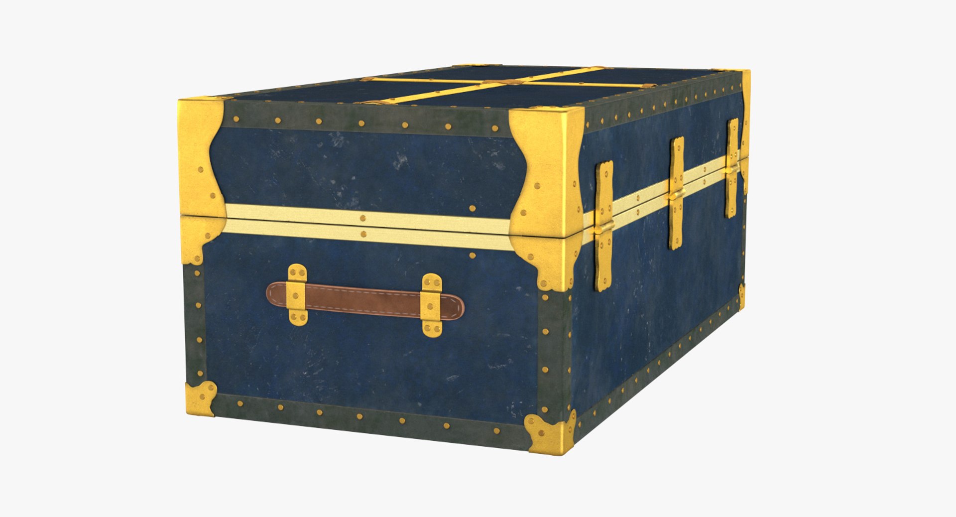 Vintage Trunk 3D Model - TurboSquid 1269064