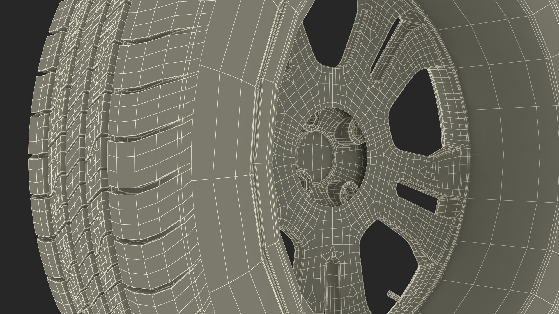 Crossover Wheel 3D Model - TurboSquid 2282355