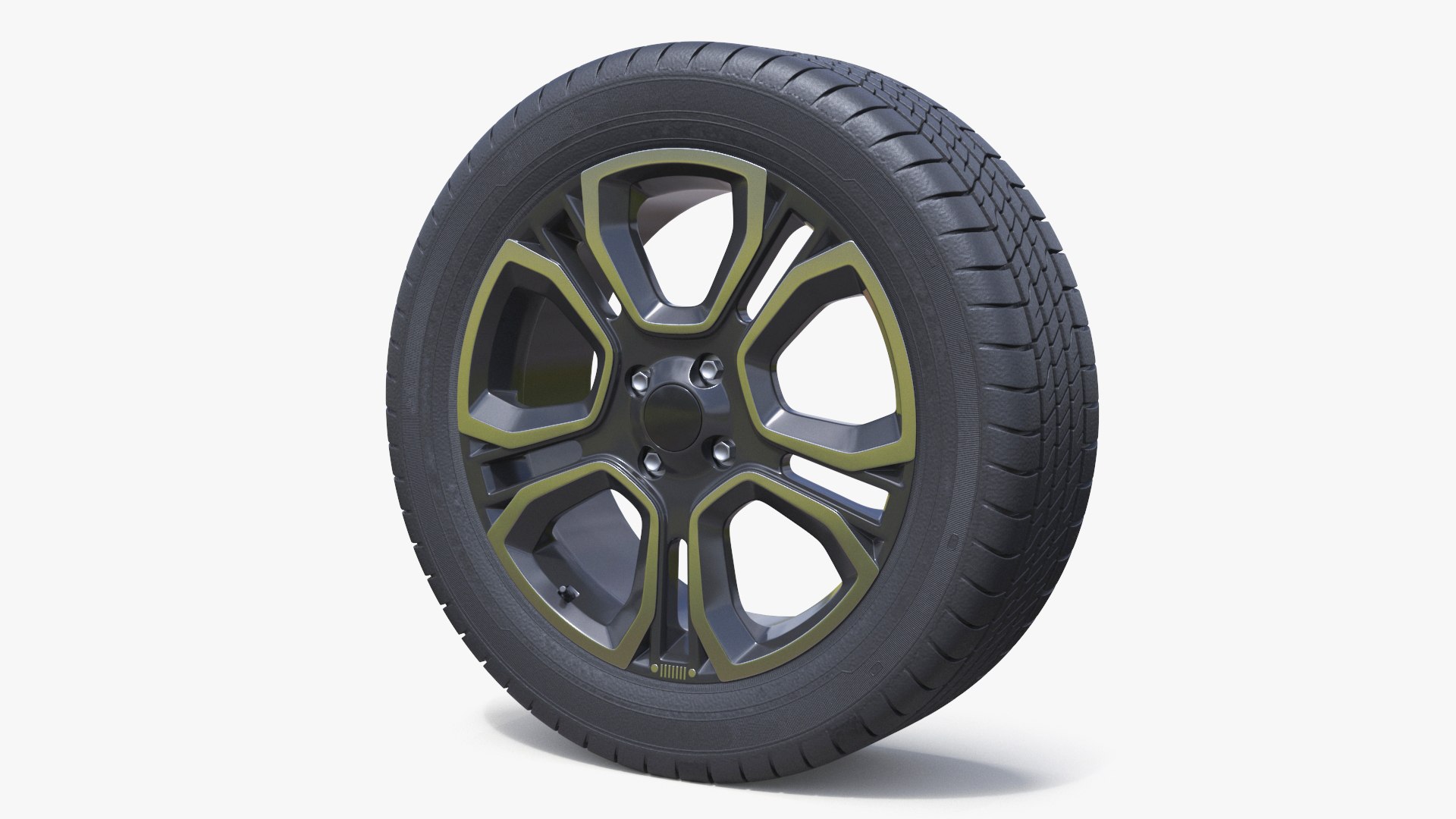 Crossover Wheel 3D Model - TurboSquid 2282355