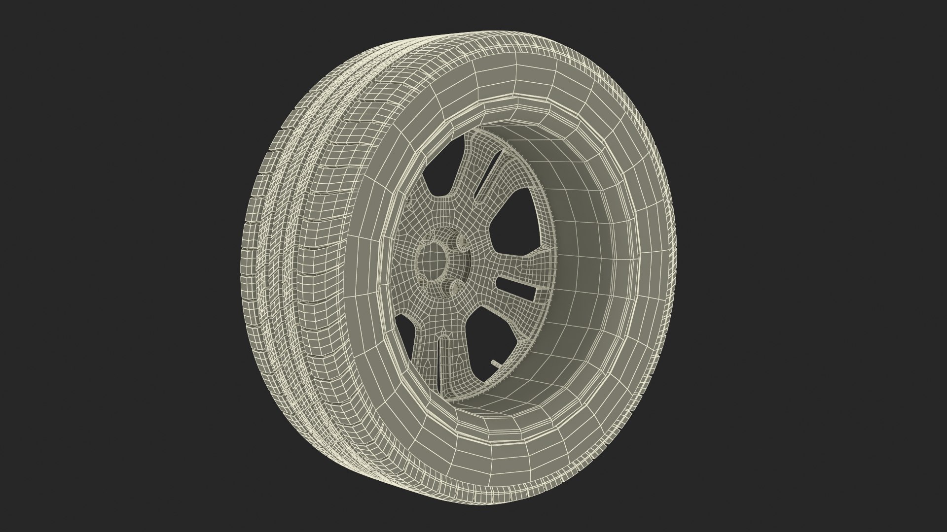 Crossover Wheel 3D Model - TurboSquid 2282355