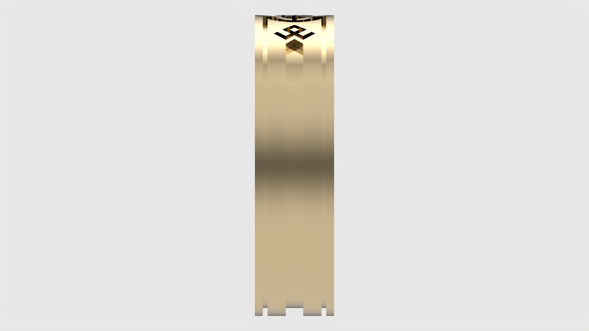 3D Thick Slavic Runes Wedding Band JDBCo - TurboSquid 2342877