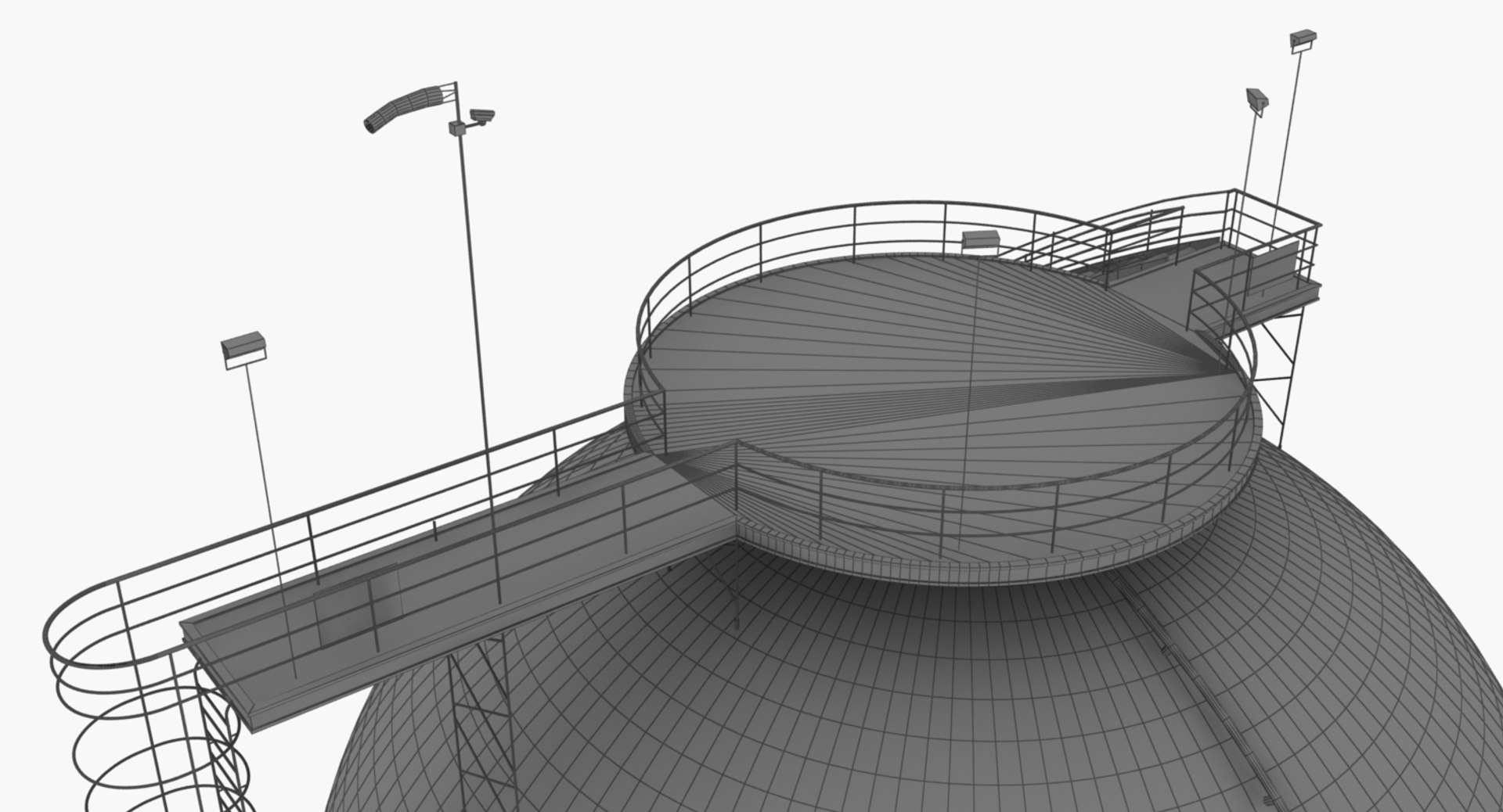 3D Realistic Storage Tank Model - TurboSquid 1400555