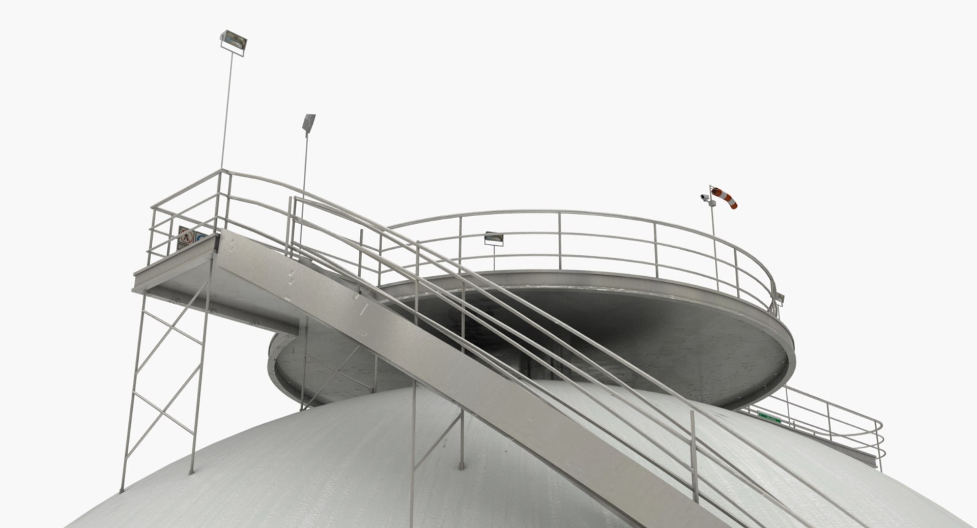 3D Realistic Storage Tank Model - TurboSquid 1400555