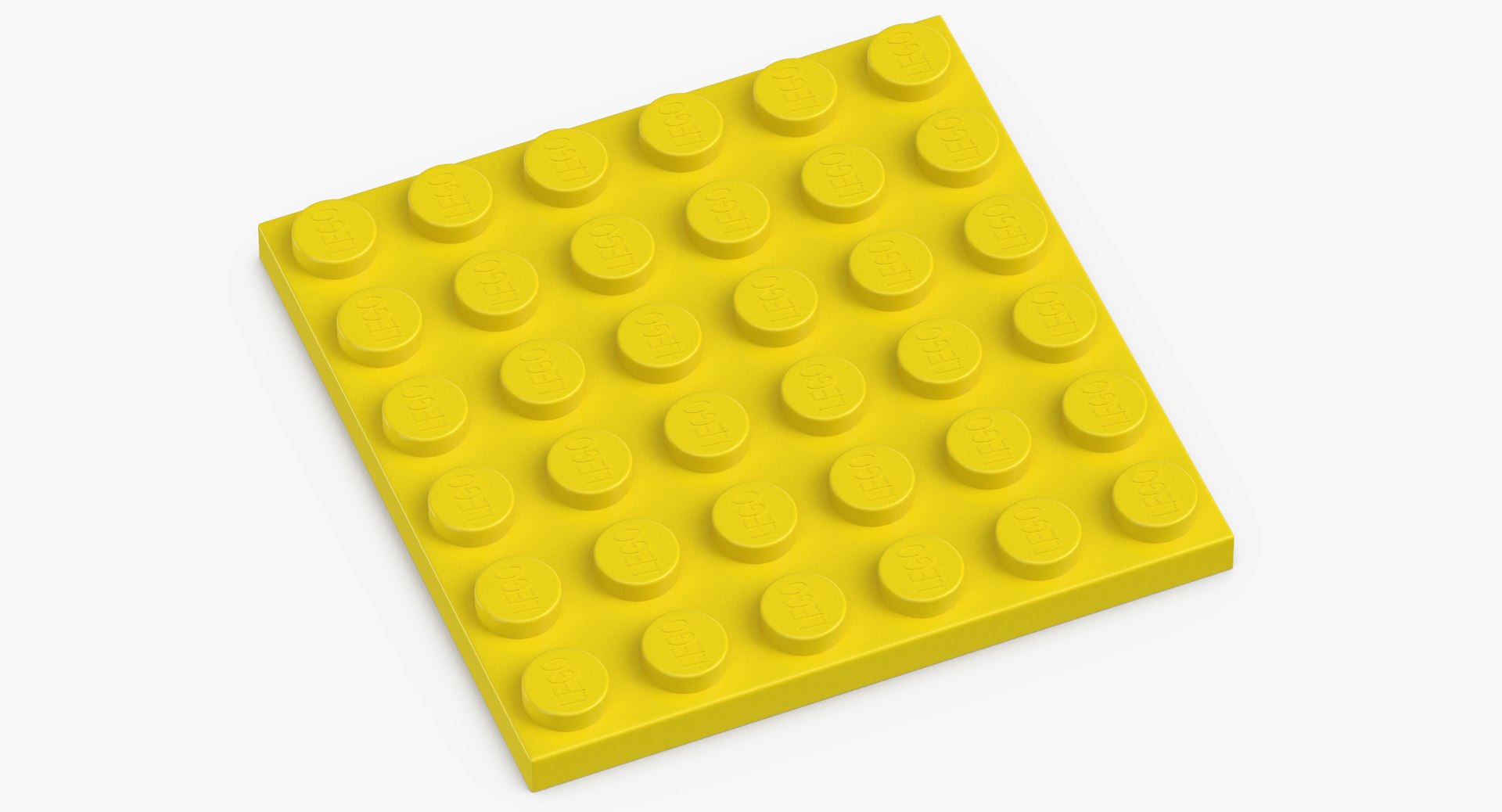Lego Plates 6x6 3D Model - TurboSquid 1492018