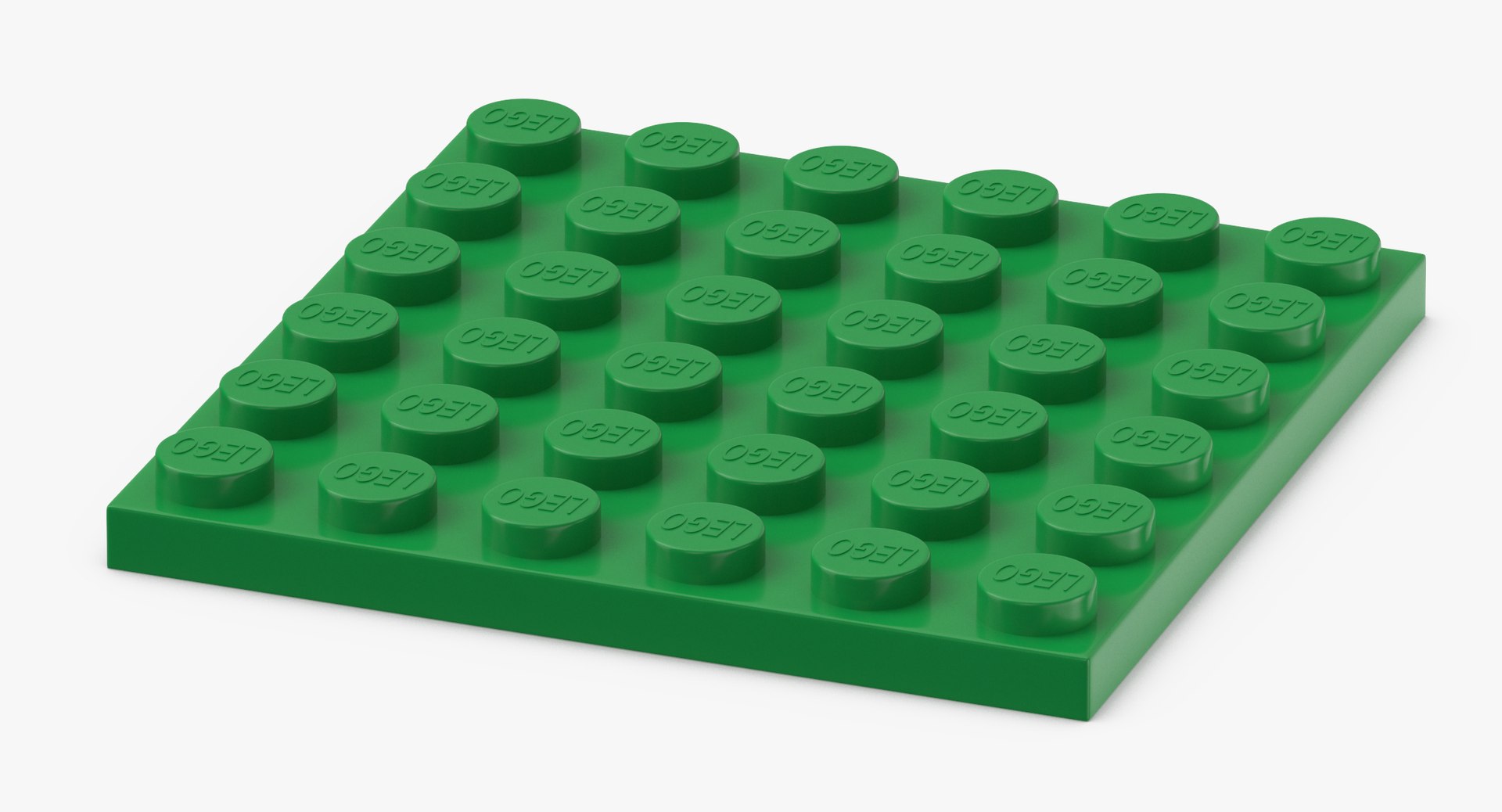Lego Plates 6x6 3D Model - TurboSquid 1492018