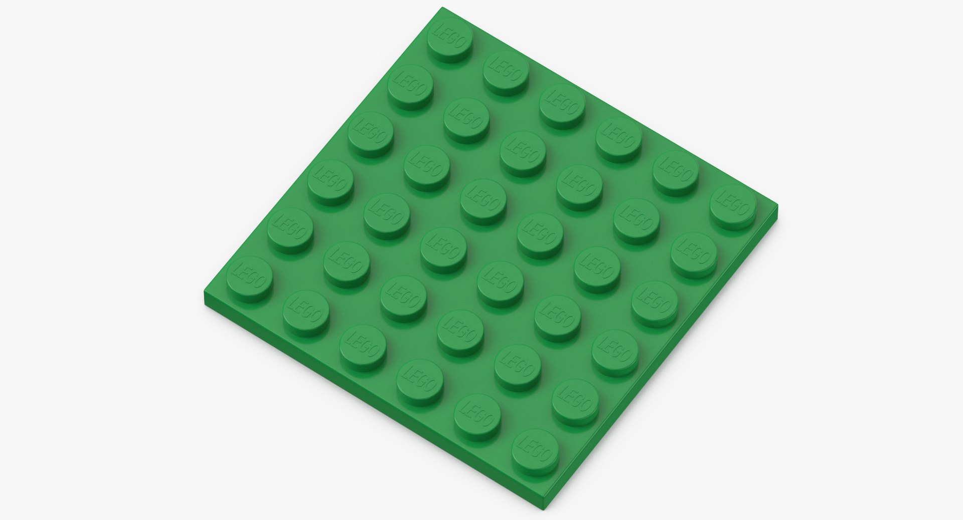 Lego Plates 6x6 3D Model - TurboSquid 1492018