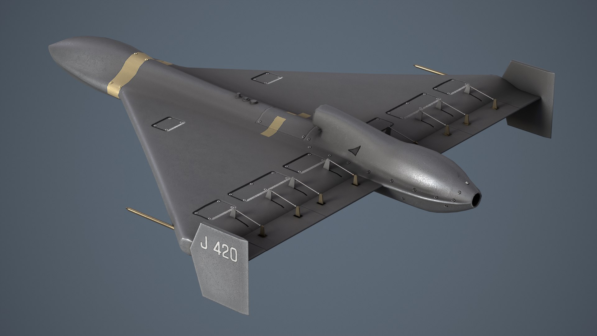Shahed-238 - Geran -2 3D Model - TurboSquid 2263223