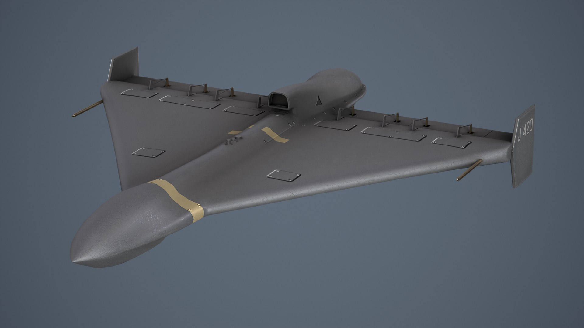 Shahed-238 - Geran -2 3D Model - TurboSquid 2263223