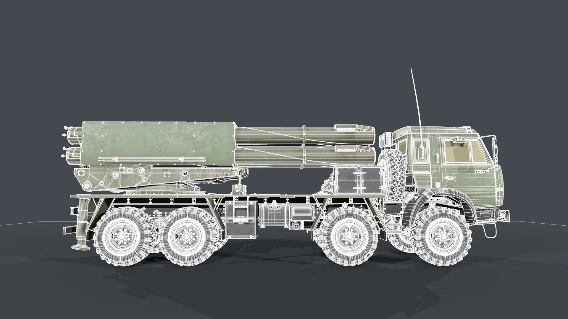 9A52-4 Tornado Model - TurboSquid 2104642