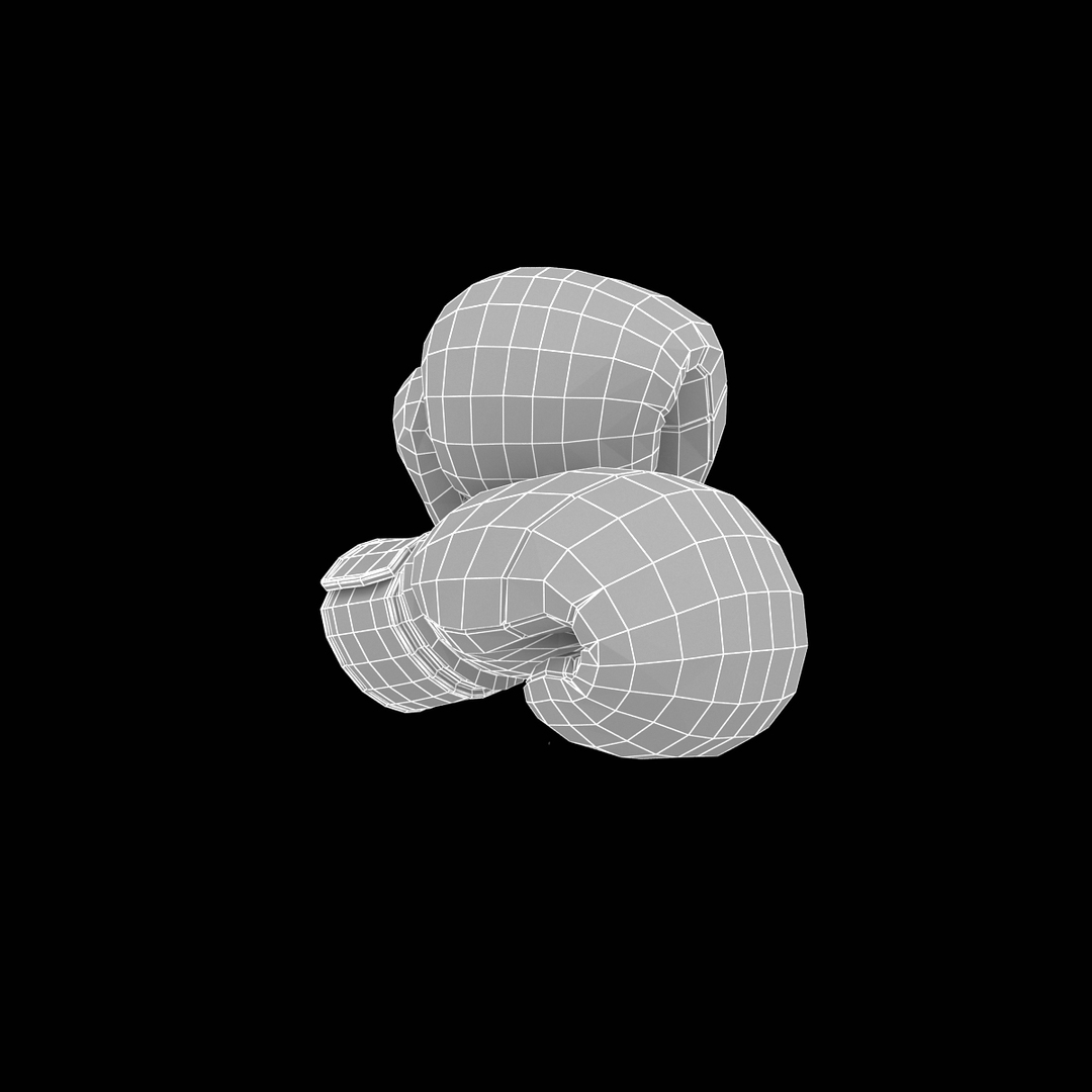 3D Boxing Gloves Model - TurboSquid 1312755
