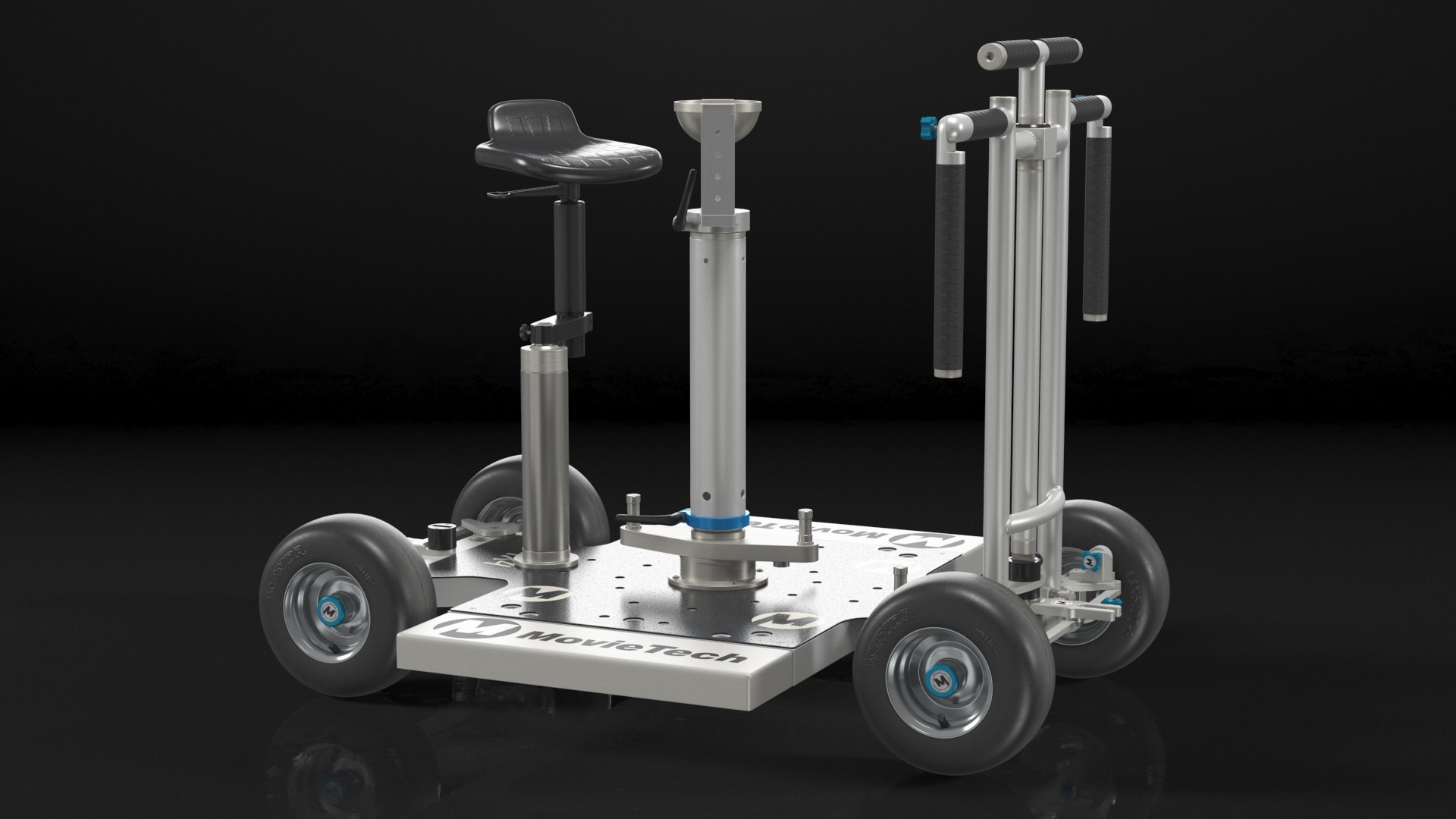 MovieTech 4x4 Dolly With Seat 3D Model - TurboSquid 1918238