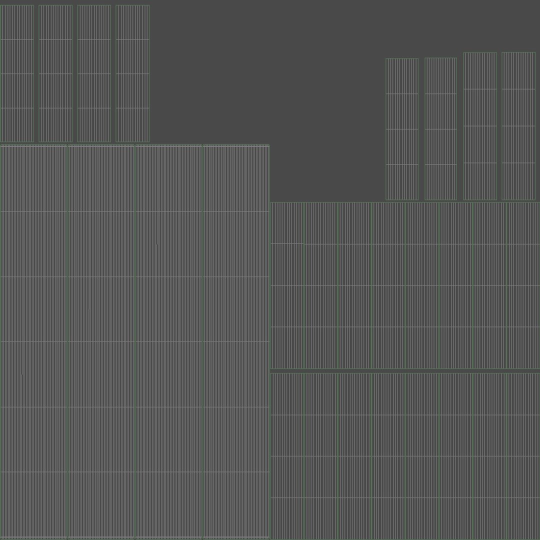 3D Model Square Truss Straight A 40D - TurboSquid 2041874