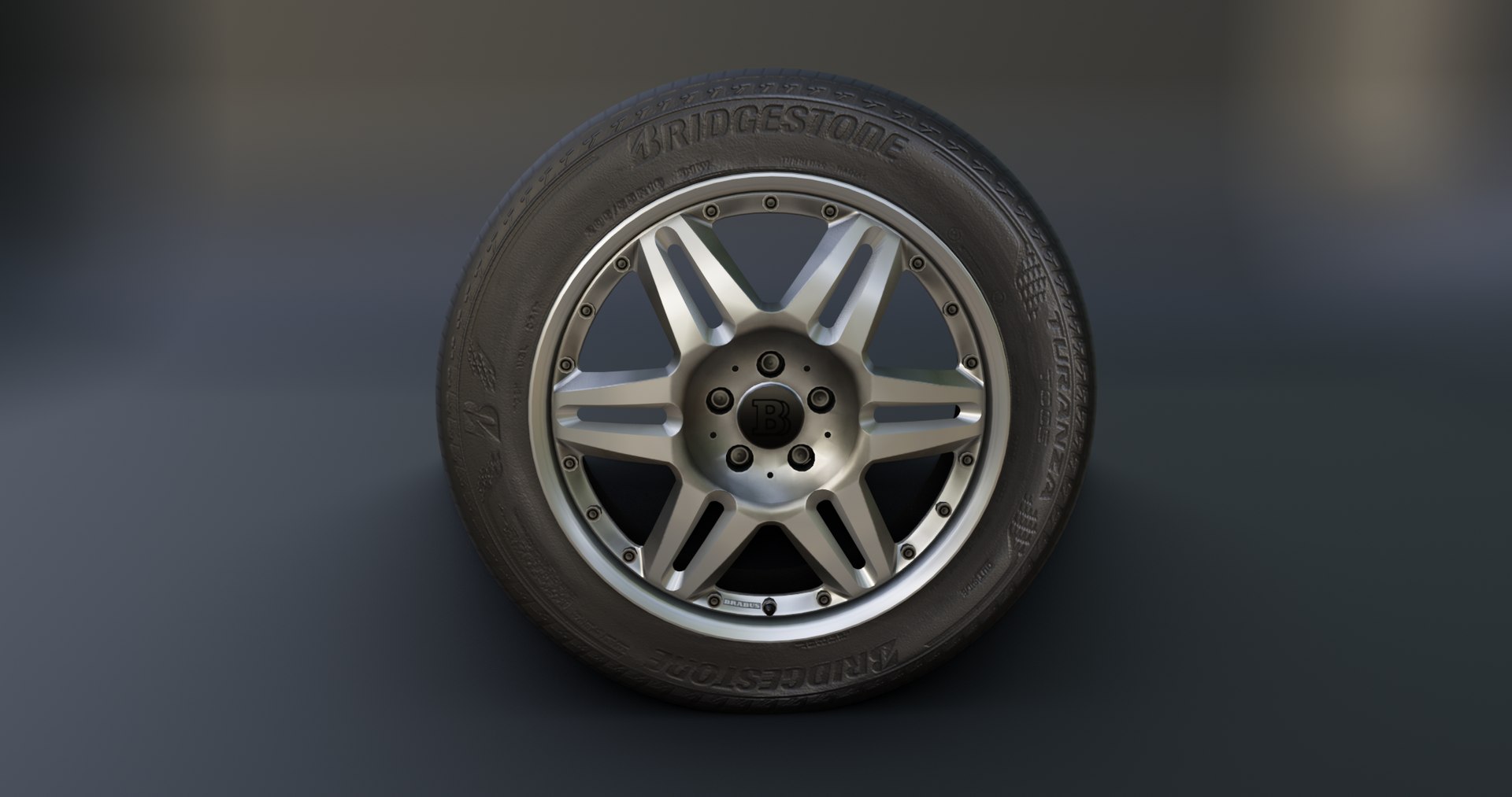 modelo 3d Brabus Monobloque VI - TurboSquid 2173673