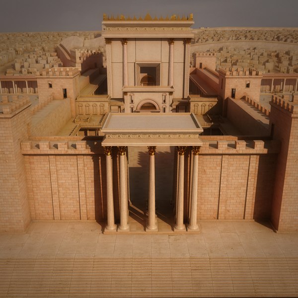3D solomon temple herod model - TurboSquid 1205853