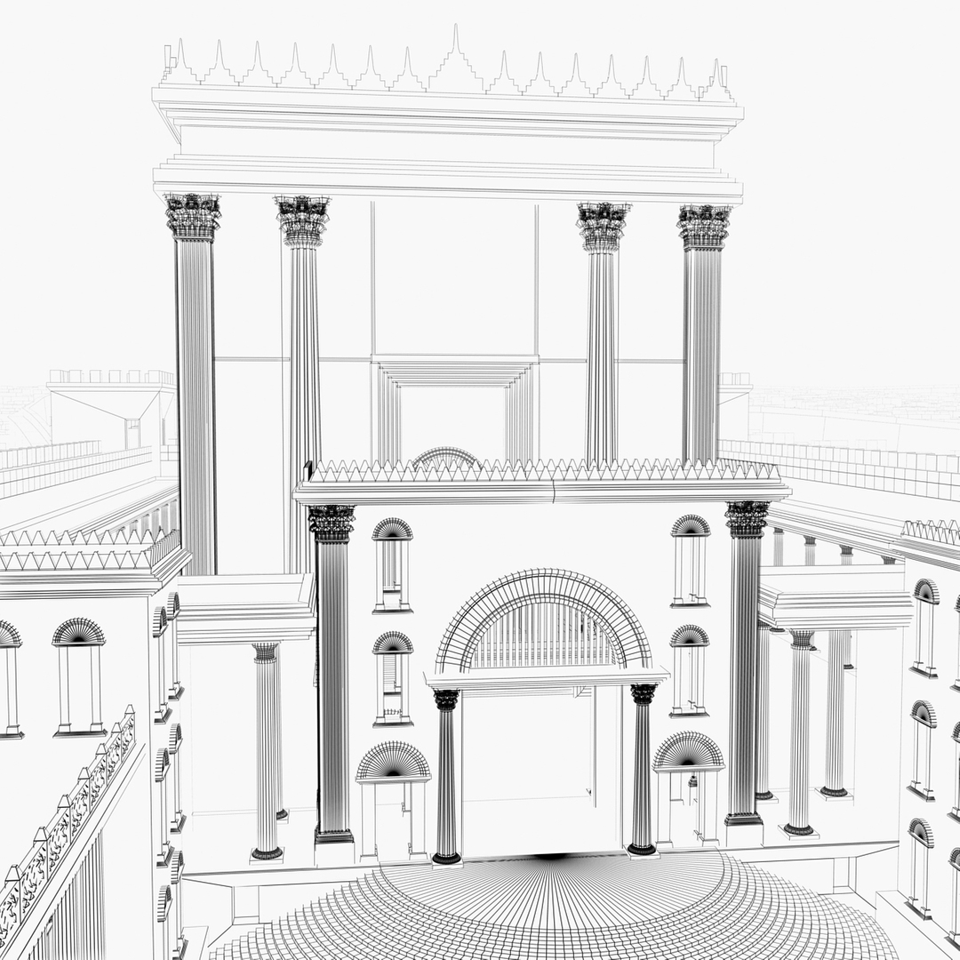 3D solomon temple herod model - TurboSquid 1205853
