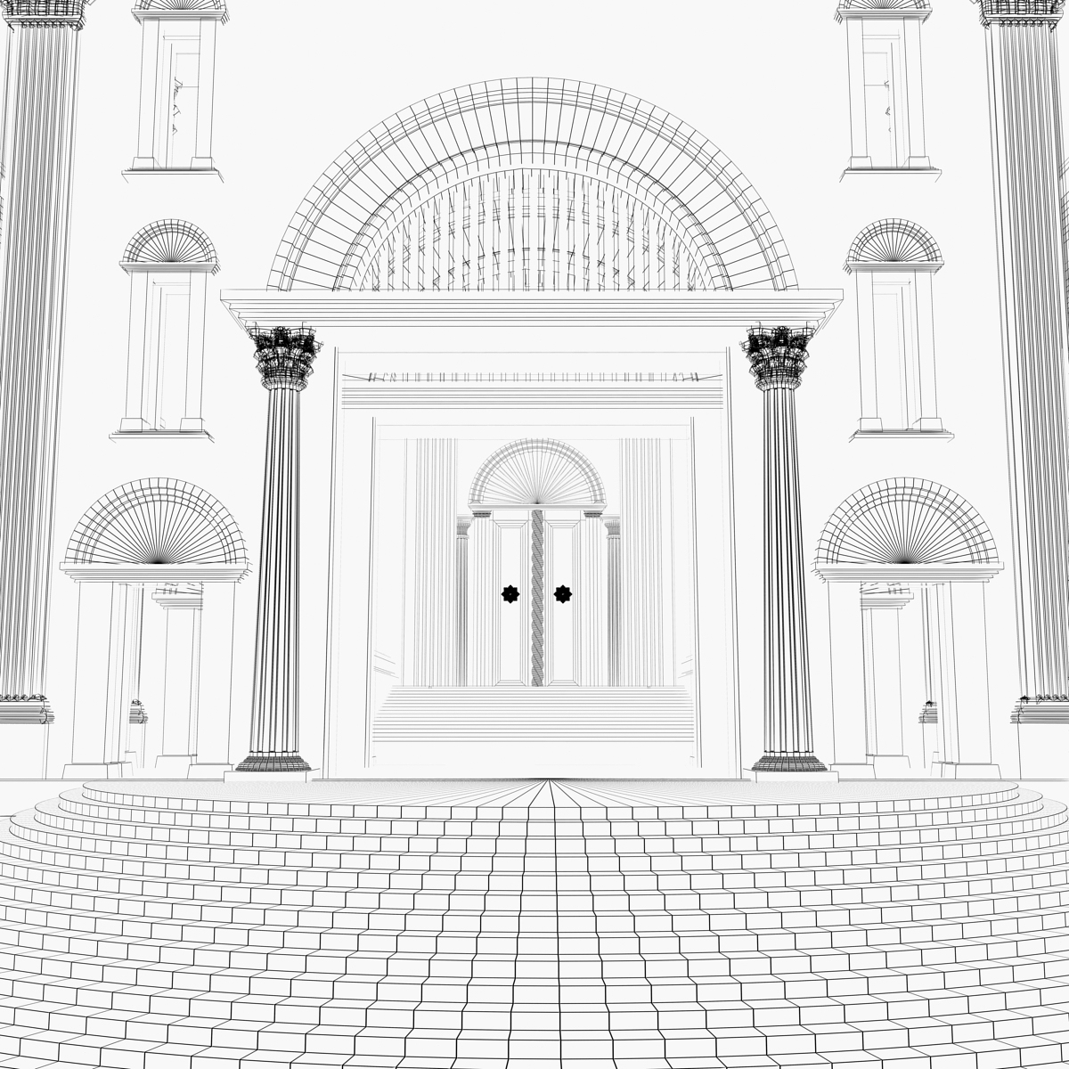 3D solomon temple herod model - TurboSquid 1205853