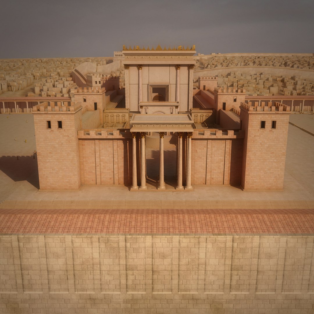 3D solomon temple herod model - TurboSquid 1205853