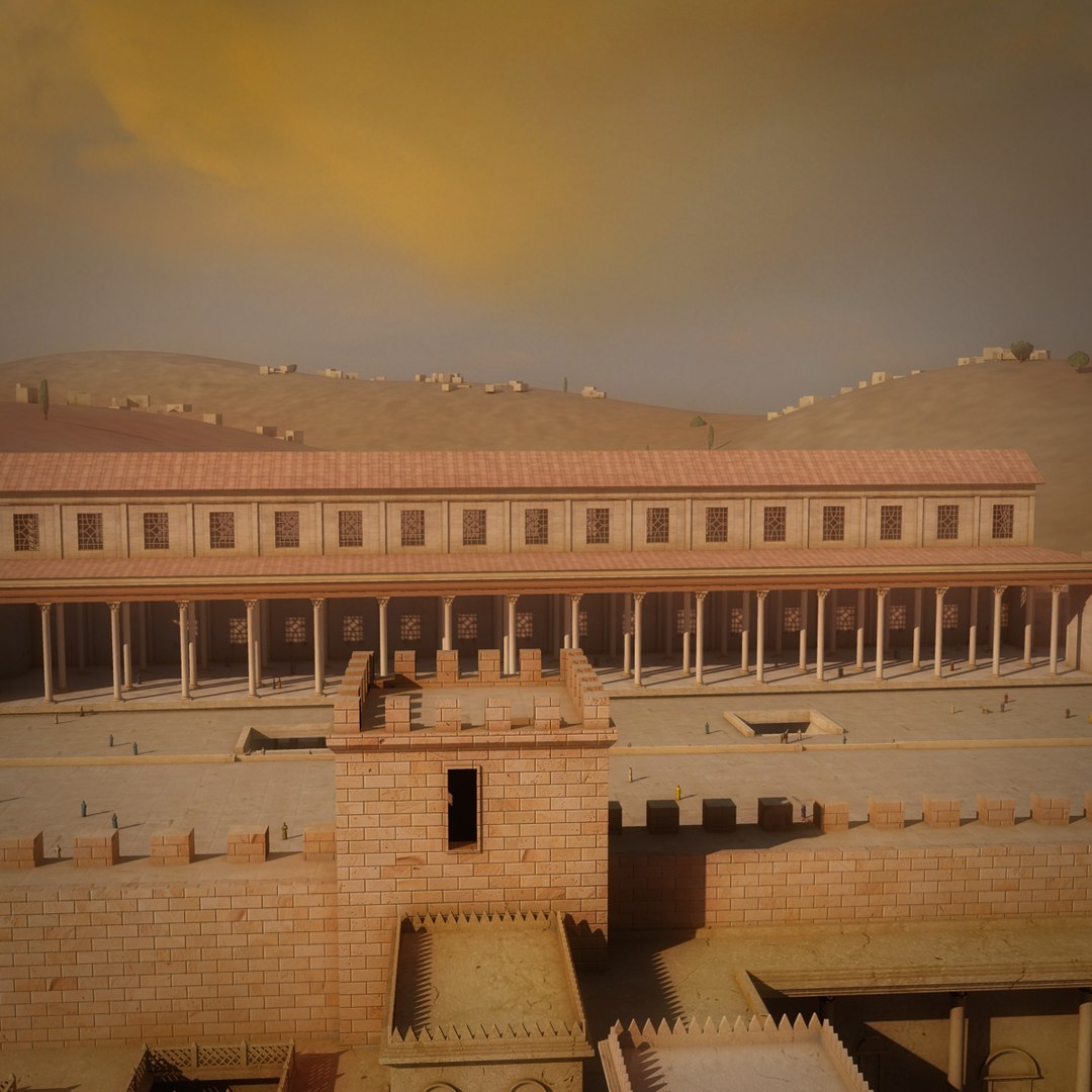 3D solomon temple herod model - TurboSquid 1205853