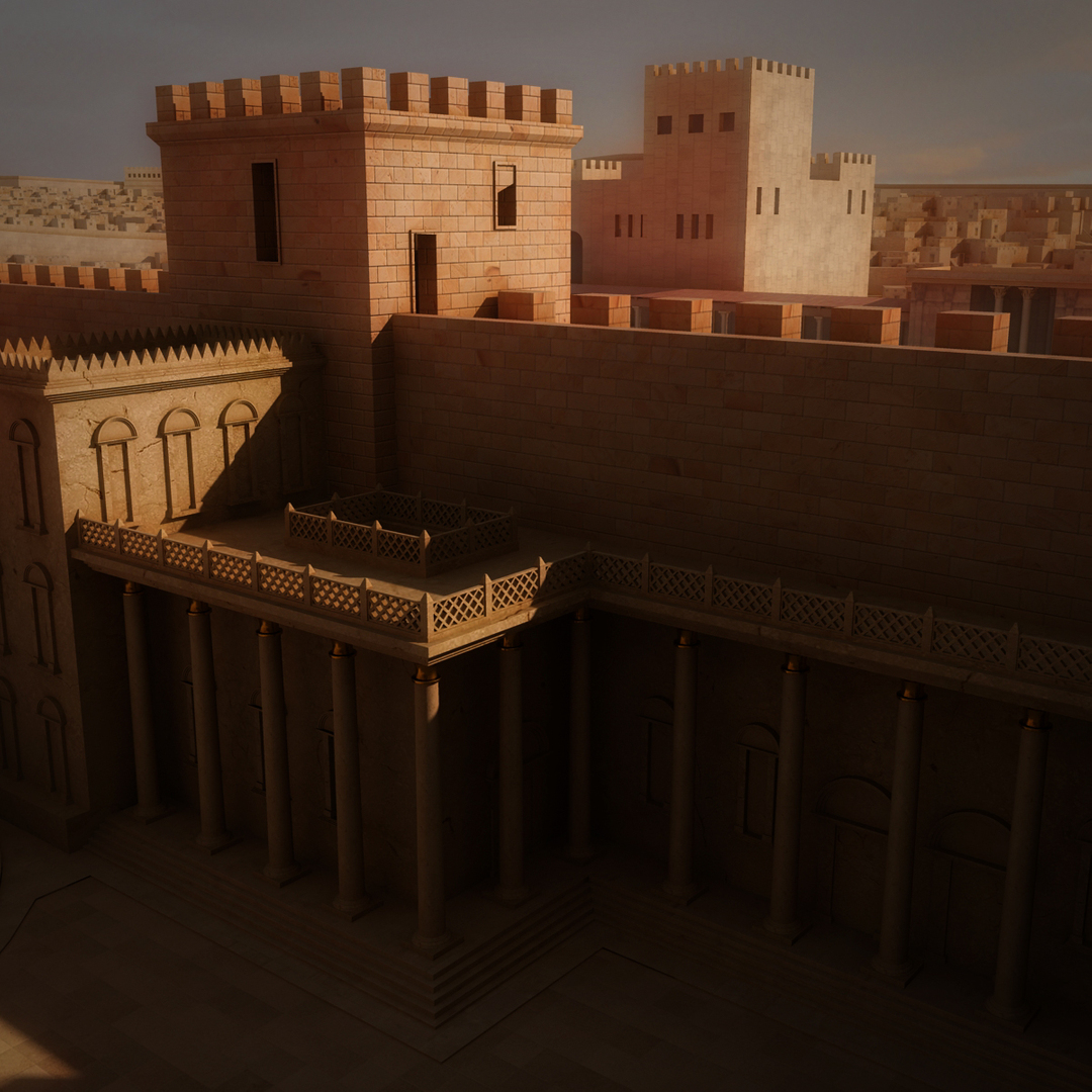 3D solomon temple herod model - TurboSquid 1205853