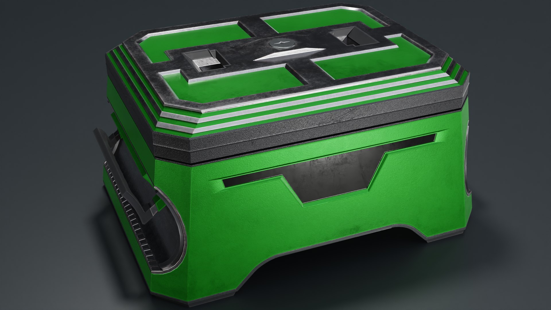 3D Sci-Fi Box Case - TurboSquid 2122246