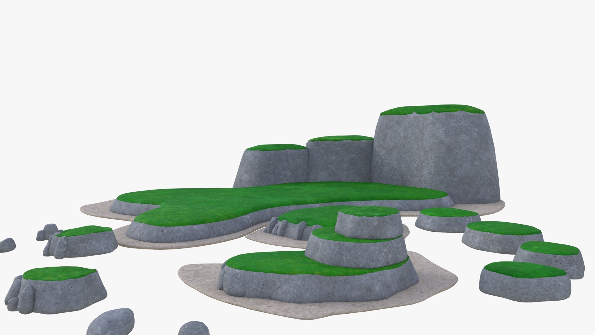 3D Model Island - TurboSquid 1898986