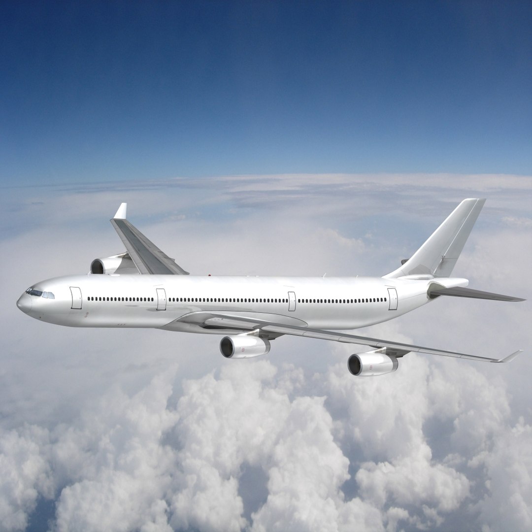 Airbus A340-300 3d Max