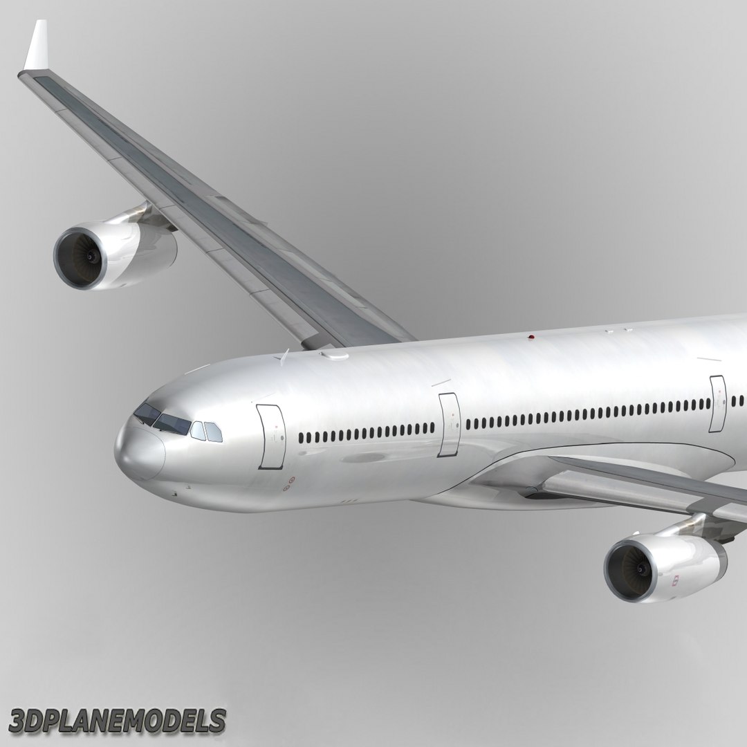 Airbus A340-300 3d Max