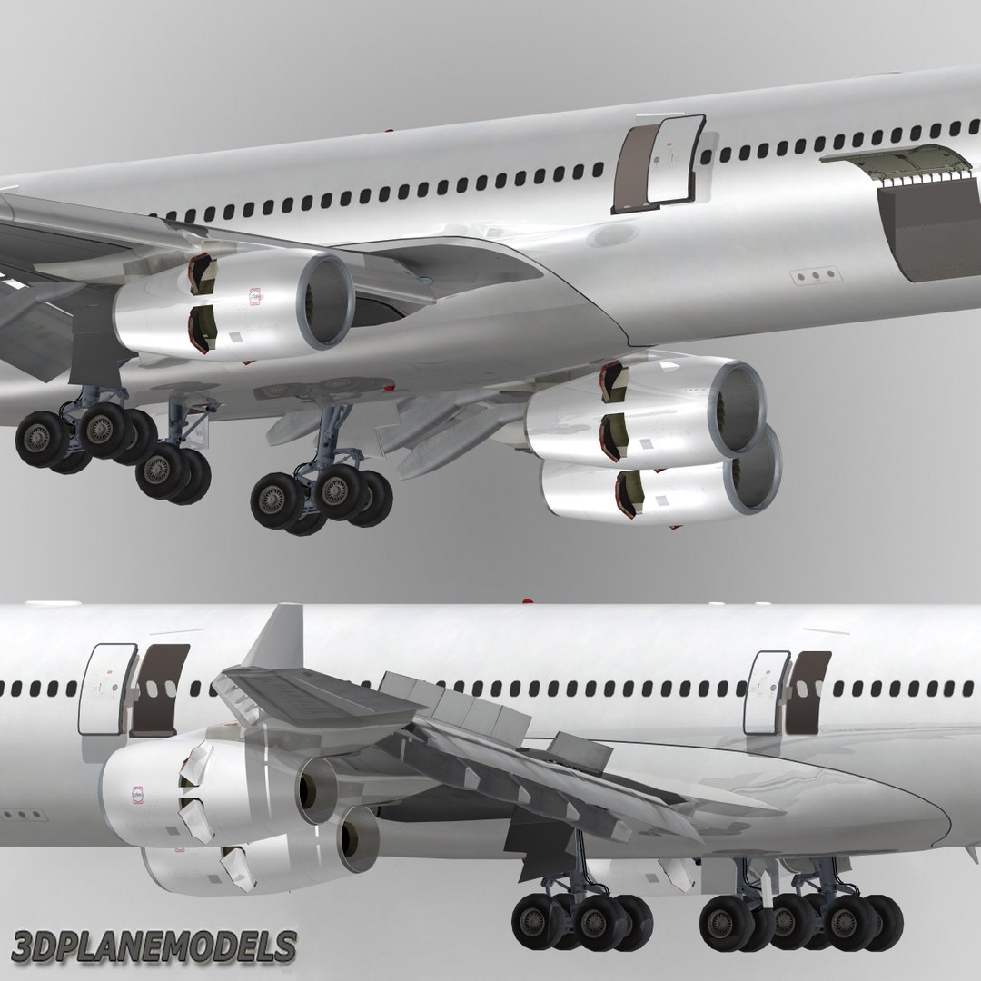 Airbus A340-300 3d Max