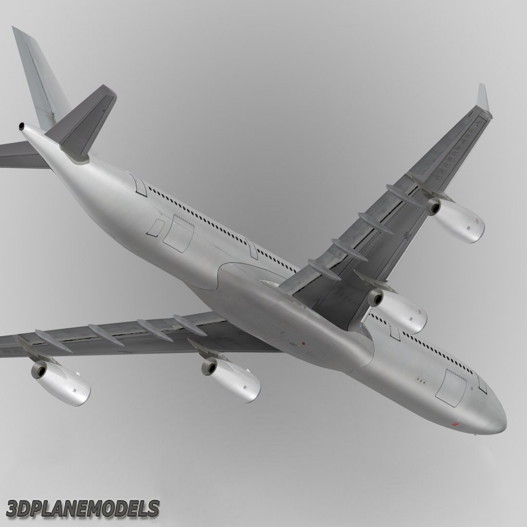 Airbus A340-300 3d Max