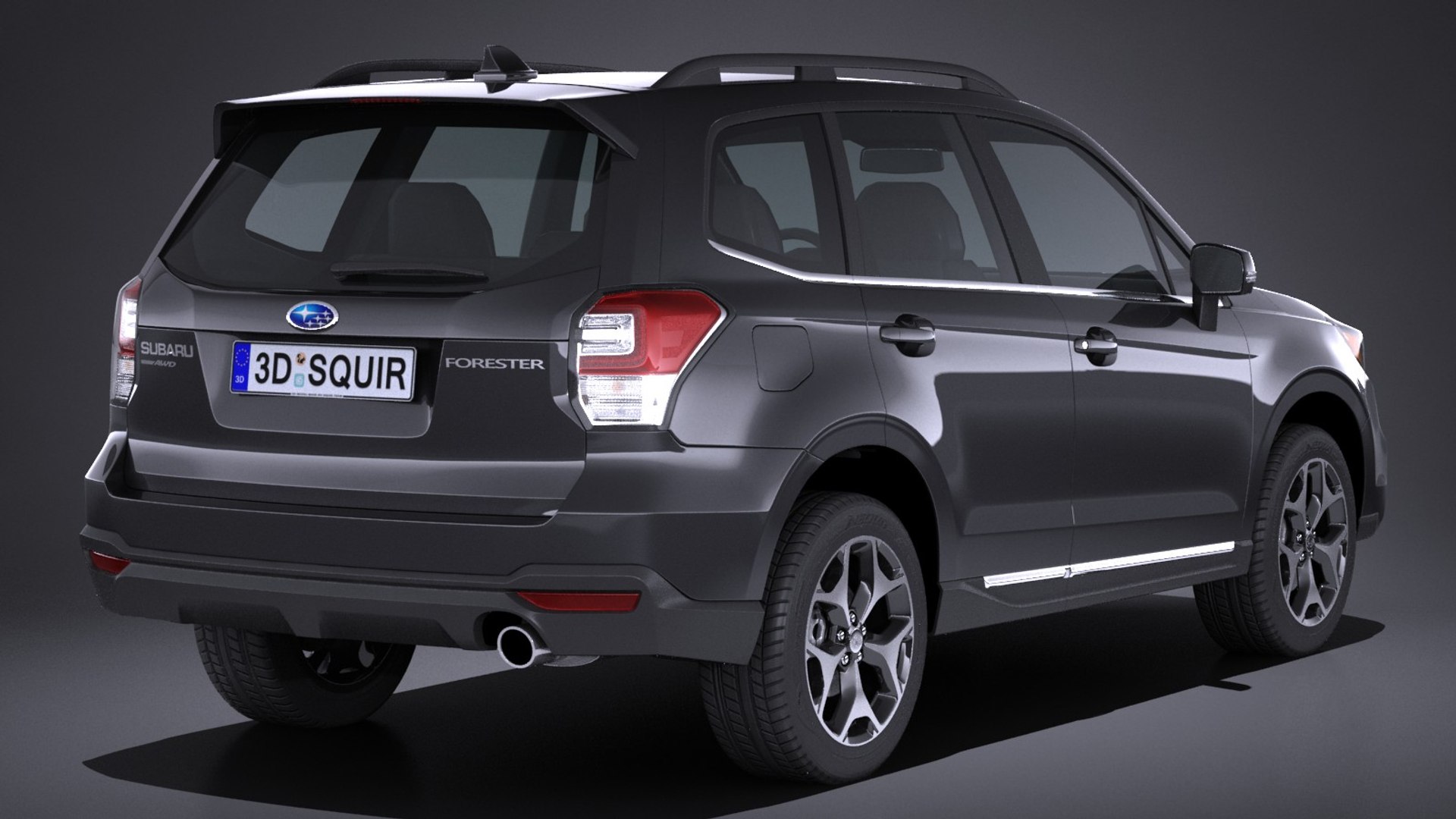 3D Subaru Forester 2017 Model - TurboSquid 1155539