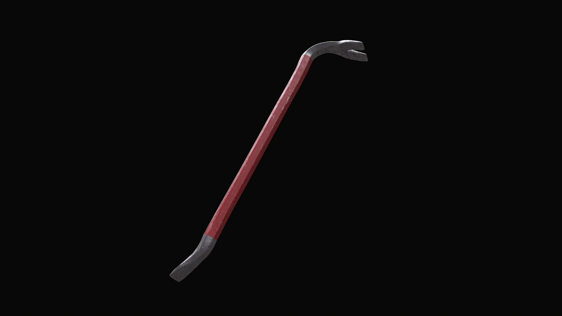 Free 3D Model Crowbar Low-poly PBR Free - TurboSquid 1864881