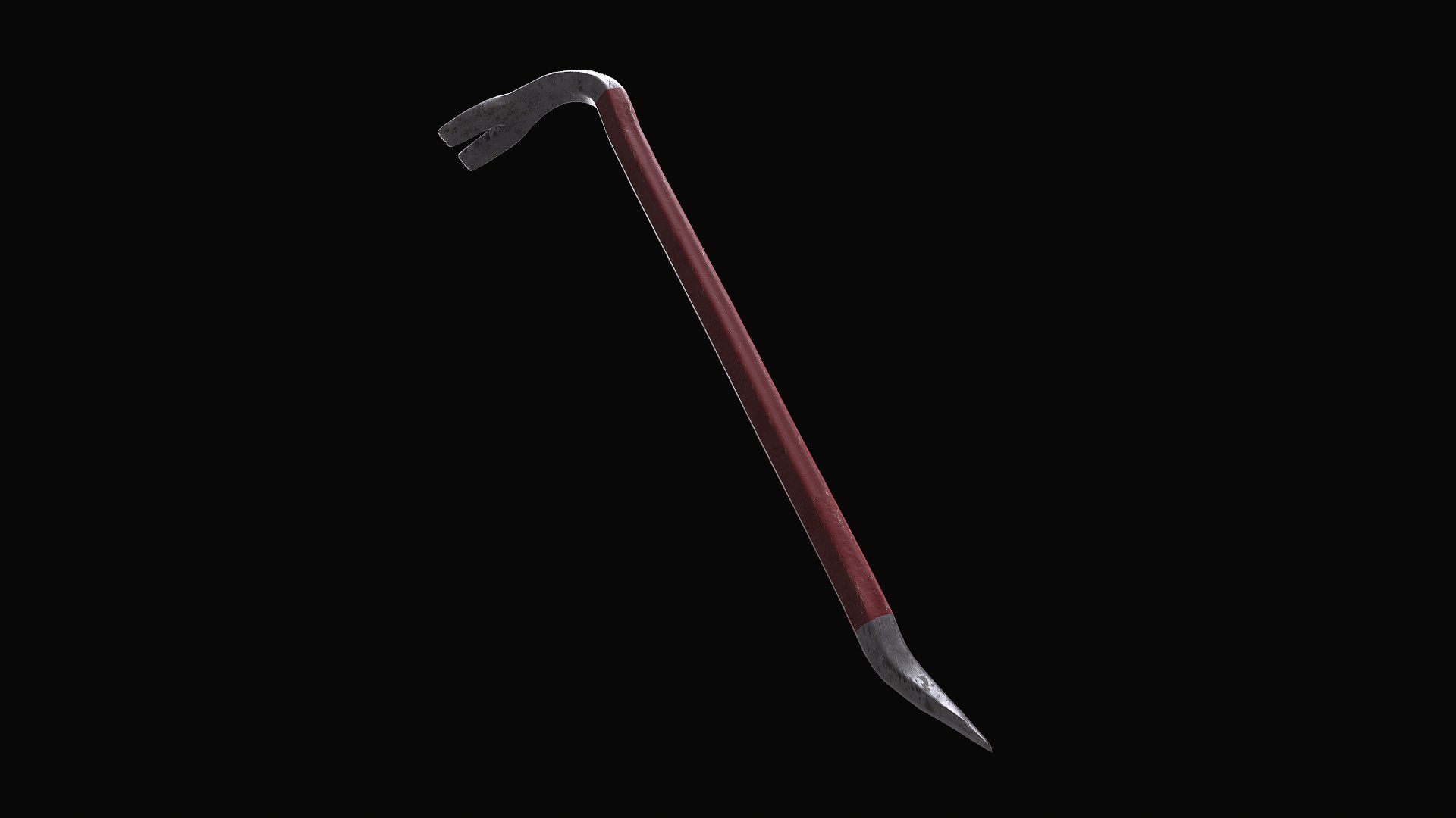 Free 3D Model Crowbar Low-poly PBR Free - TurboSquid 1864881