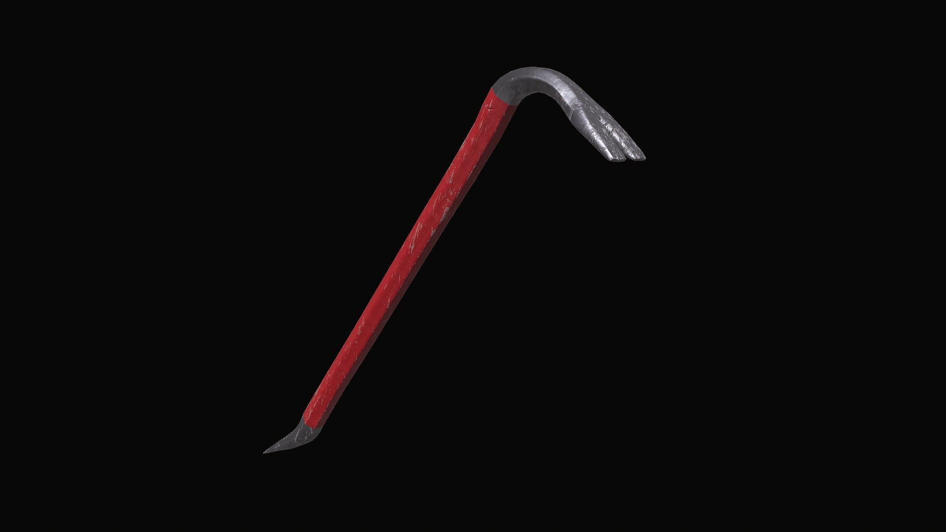 Free 3D Model Crowbar Low-poly PBR Free - TurboSquid 1864881