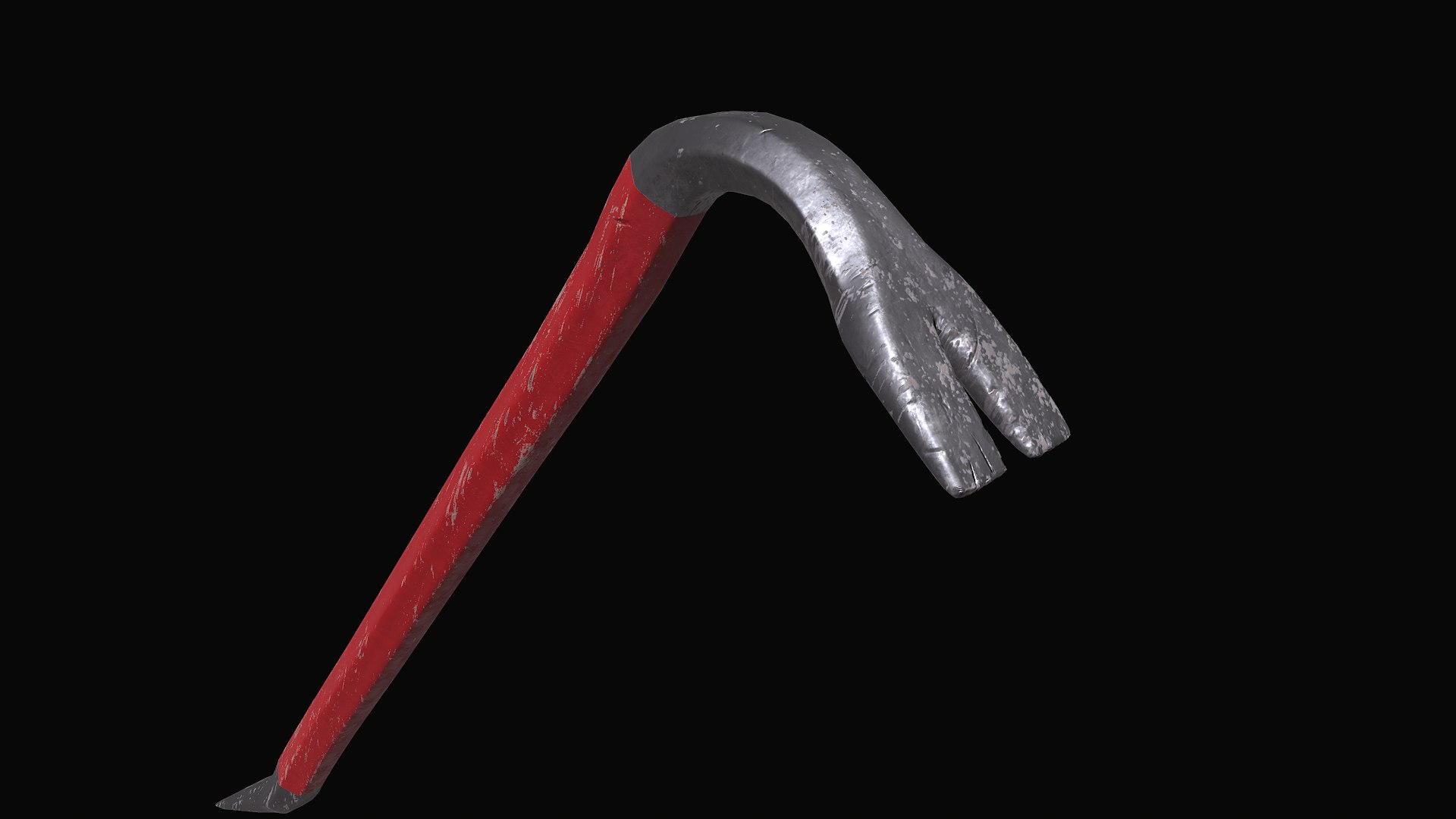 Free 3D Model Crowbar Low-poly PBR Free - TurboSquid 1864881