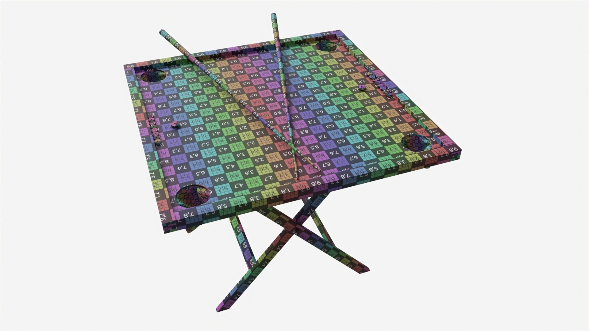 3D Novus Game Table Set - TurboSquid 2091396